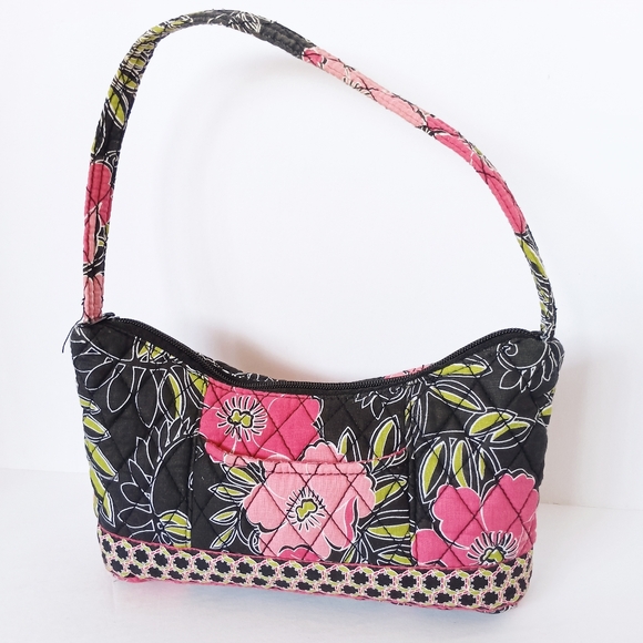 croft & barrow | Bags | Croft Barrow Floral Fabric Quilted Handbag ...